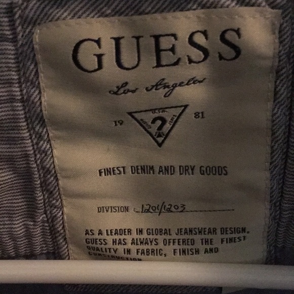 Guess | Shirts | Rare Vintage Guess Button Up Division 211203 | Poshmark